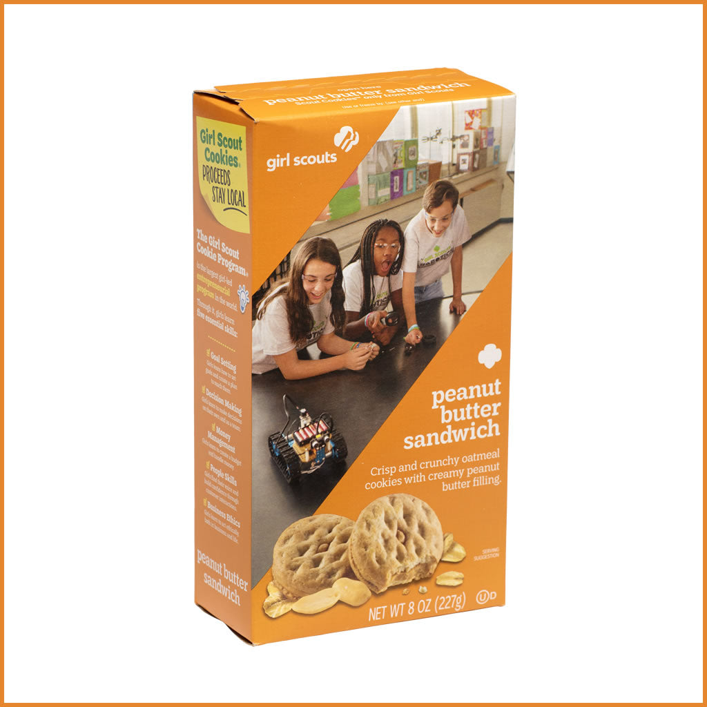Peanut Butter Sandwich Girl Scout Cookies